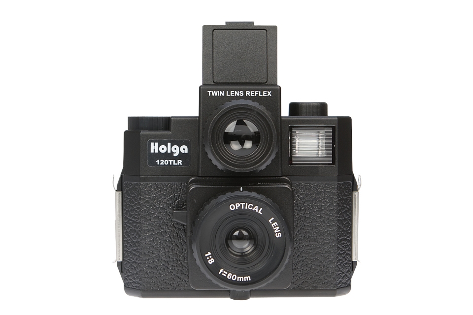 Holga 120 Twin Lens Reflex Camera, with Color Flash