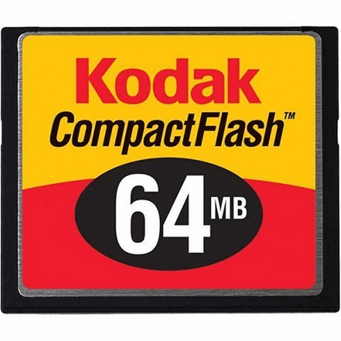 Kodak 64MB Compact Flash Memory Card - Compact Flash Digital Memory Cards