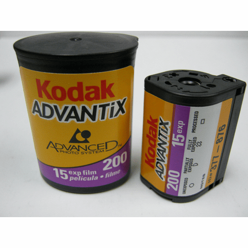 Kodak Advantix APS 200 15 Exposure Color Film - APS (Advanced Photo ...