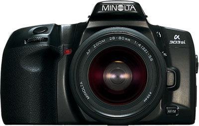 Minolta Dynax 303si 35mm SLR Film Camera - with AF 35-70 F3.5-4.5 Zoom ...