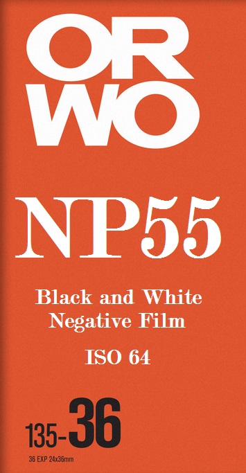Orwo NP55 ISO 64 Black and White Negative Film 35mm x 36 Exp - Orwo ...
