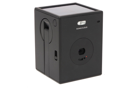 Sun & Cloud Solar-Powered Digital Camera