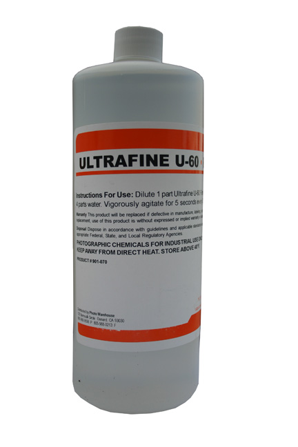 UF-60 Universal Liquid Film Developer 1 qt. to make 2.5 Gal ...