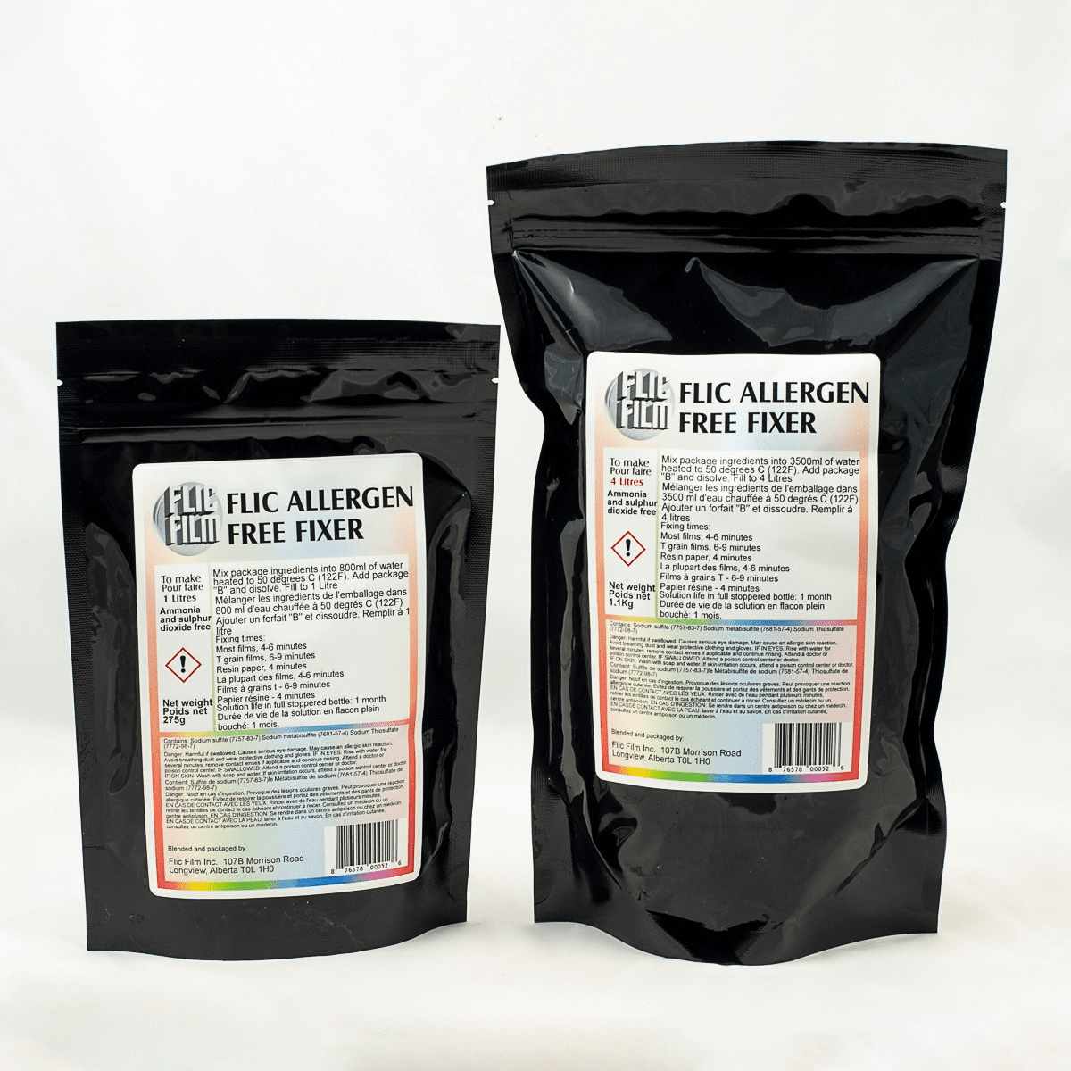 UltraFine B & W Photo Powder Chemicals - Black-and-White Photo Chemicals