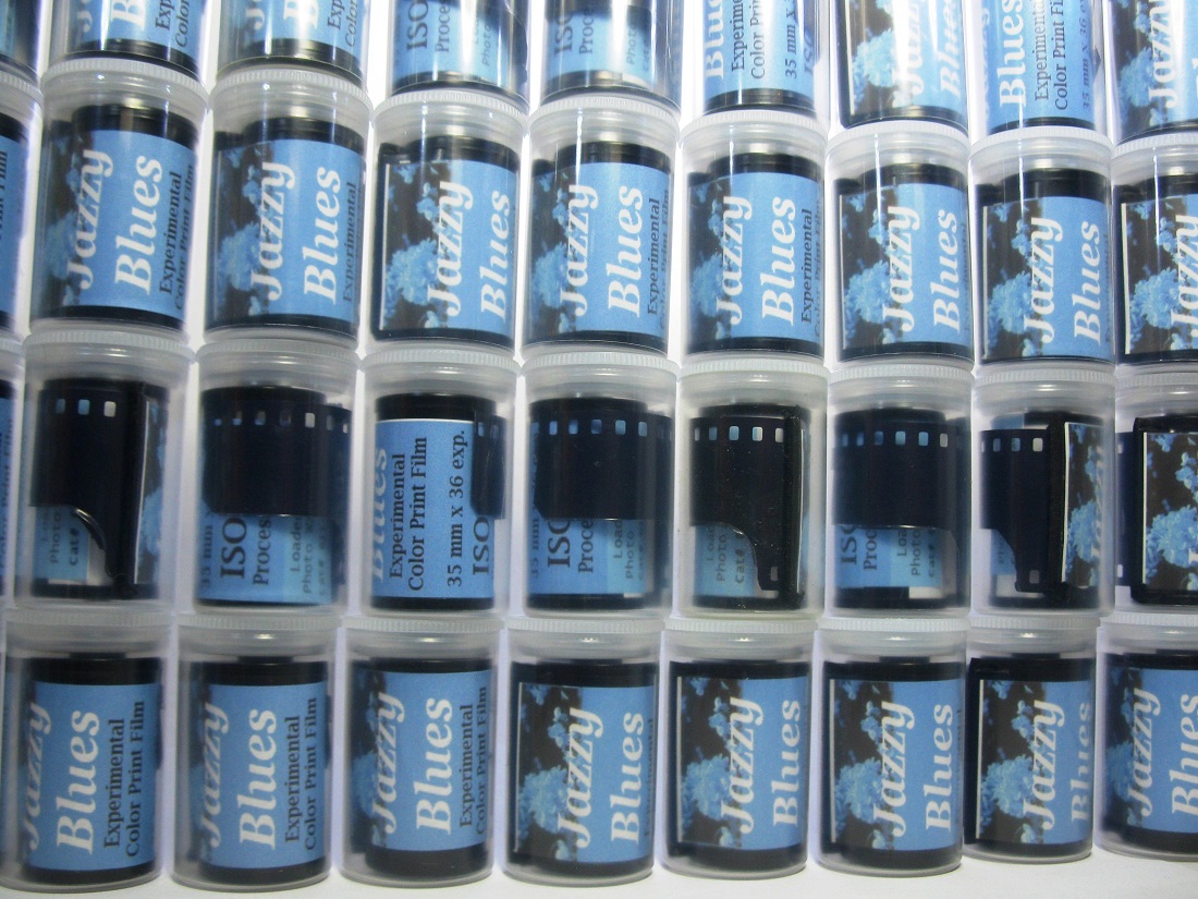 Ultrafine JAZZY BLUES Experimental Color Print Film 35mm x 36 ISO 25 ...