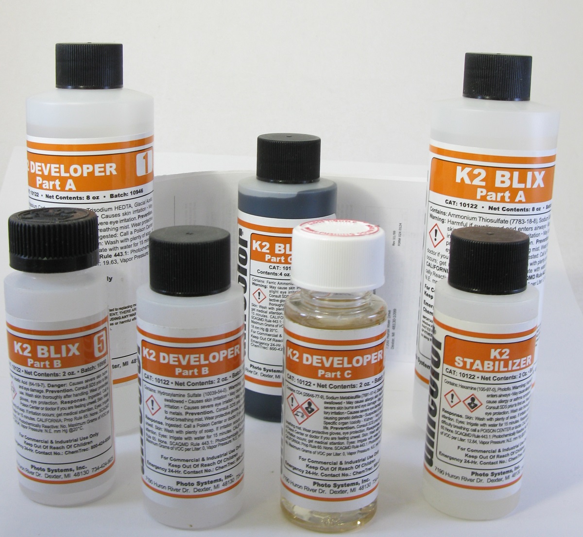 Ultrafine Unicolor C-41 LIQUID Film Developer Kit (1 Quart) - Color ...