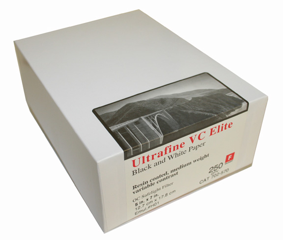 Ultrafine VC ELITE Glossy Variable Contrast RC Paper 5 x 7 / 250 ...