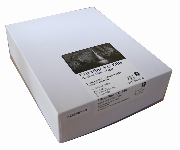 Ultrafine VC ELITE Pearl Variable Contrast RC Paper 8 x 10 / 250 ...