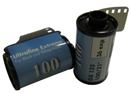 Ultrafine eXtreme Black & White Film ISO 100 35mm x 36 exp - Ultrafine ...