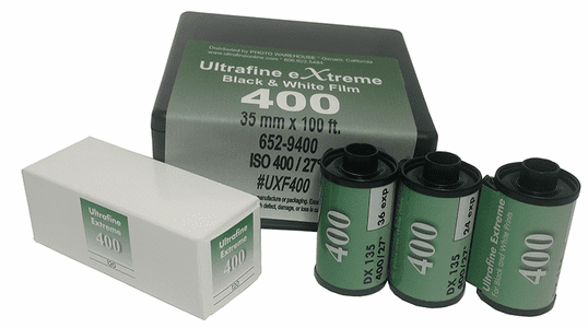 Ultrafine eXtreme Black & White Film ISO 400 - Ultrafine eXtreme Black ...