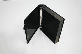 Vue-All Safe-T Binder Black - Archival Negative and Print Storage Pages