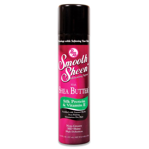 B&B Smooth Sheen Spray with Shea Butter 9oz