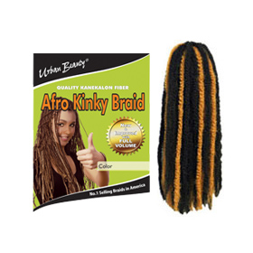 Urban Beauty Beauti Collection Kanekalon Fiber Afro Kinky Braid 40"