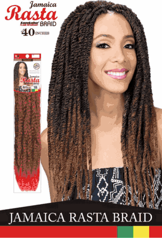 Bobbi Boss African Roots Kanekalon Jamaica Rasta Braid 40 Inches