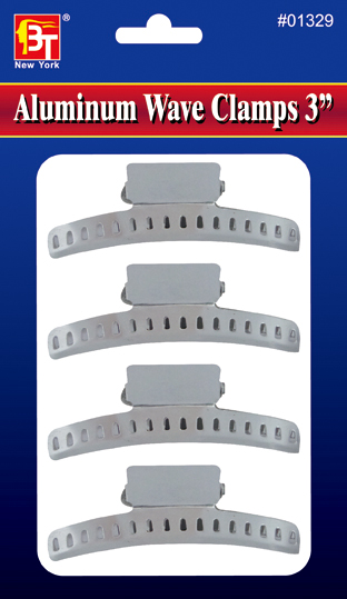 BT Aluminum Wave Clamps 3" 4PC