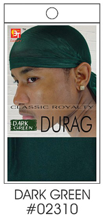 BT Luxury Classic Durag Dark Green