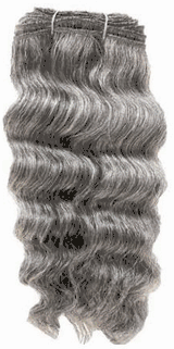 Foxy Silver 100% Human Hair Ocean Wave Weave