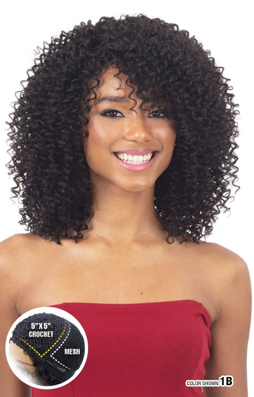 Freetress Equal Curlified 5"X5" Hand-Tied Crochet Wig Curl-Code (NEW!!!)