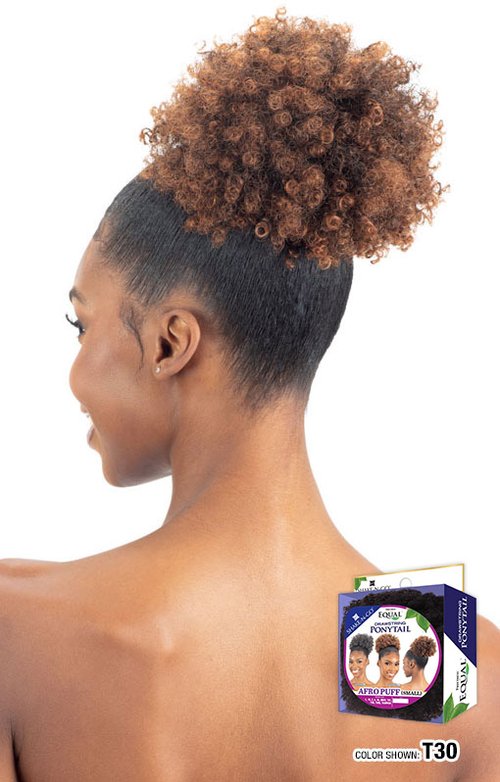 Freetress Equal Synthetic Drawstring Ponytail Afro Puff Small (NEW!!!)