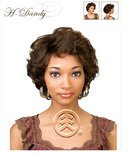 Junee Fashion Manhatten Style 100% Human Hair Wig H-Dandy
