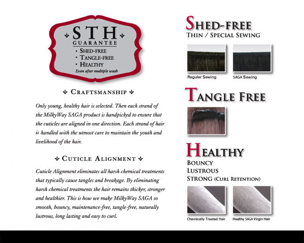 Milky Way Saga Gold Remy Hair