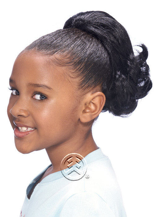 Model Model Glance Kids Drawstring Ponytail Ava