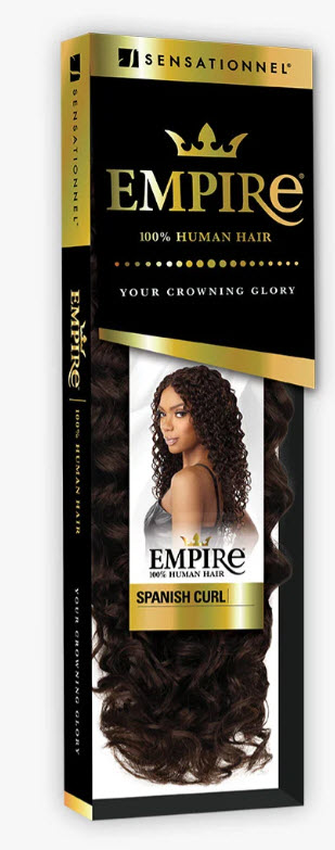 Sensationnel 100% Human Hair EMPIRE Spanish Curl Weave (NEW!!!)