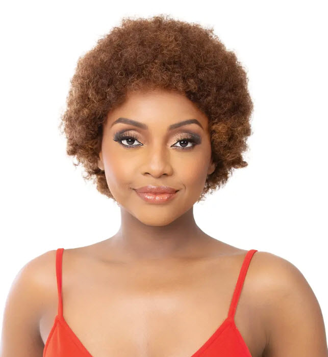 It's a wig 100% Human Hair Wig HH RIYA