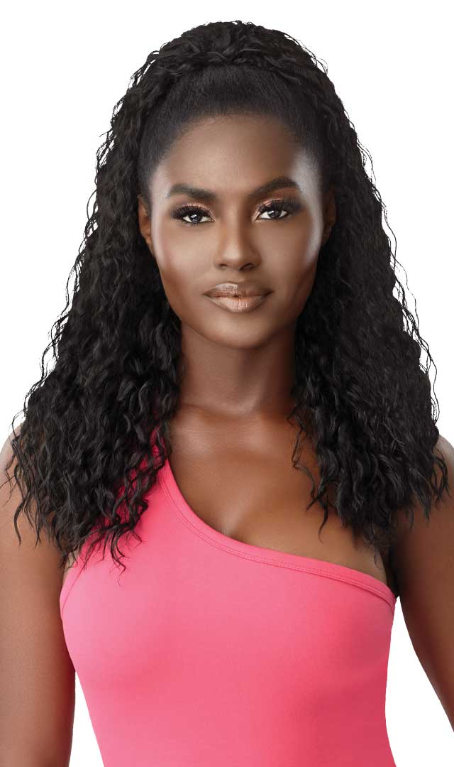 Outre Pretty Quick Premium Synthetic Wet & Wavy Style Deep Twist 22 ...