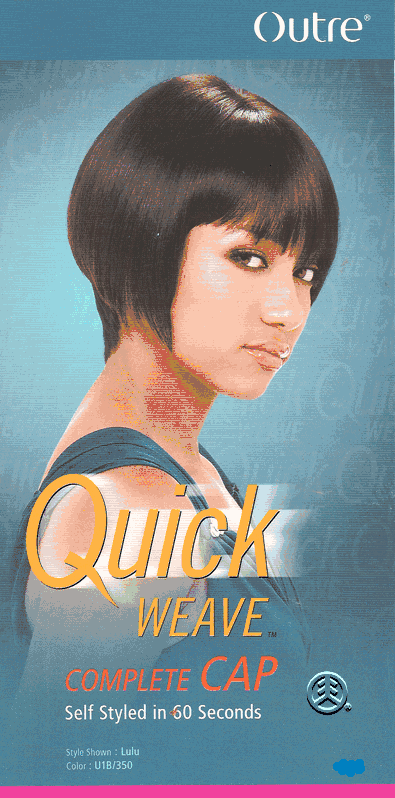 Outre Quick Weave Complete Cap / Synthetic & Human Hair Full Cap ...