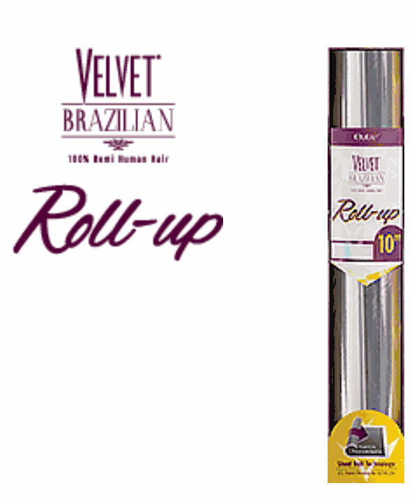 Outre Velvet Brazilian 100% Remi Human Hair Roll Up Weave