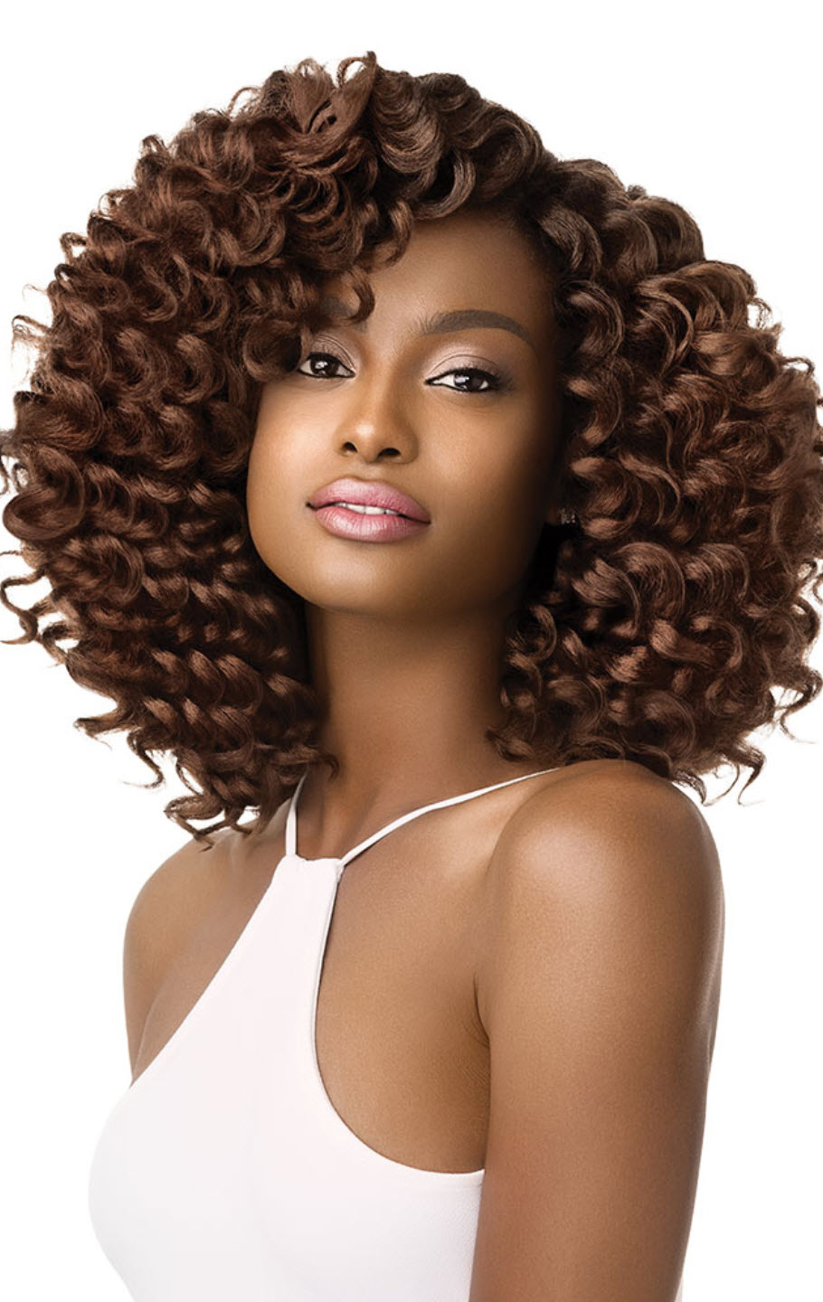 Outre X-Pression 100% Premium Synthetic Fiber 4X Loose Spiral Rod Set 8"