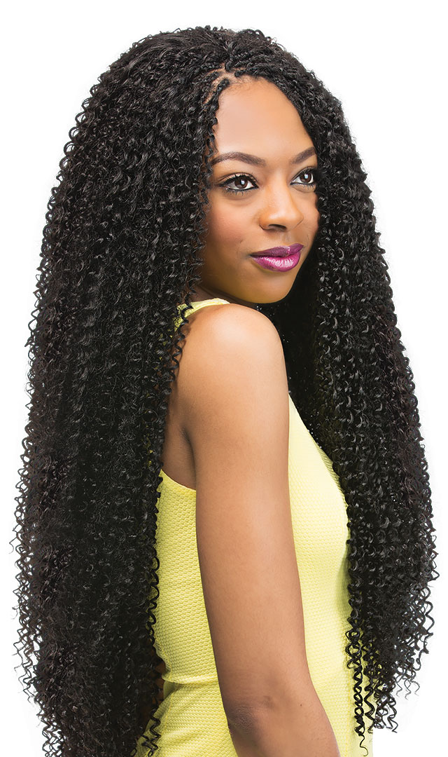 Outre X-pression Synthetic Jerry Curl Braid 24"