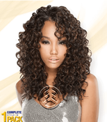 Que by Milky Way Fourbulous 100% Human Hair Master Mix Weave
