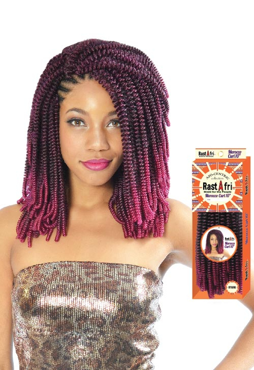 Rast A Fri Afo-Centric Collection Braid Morocco Curl 10"
