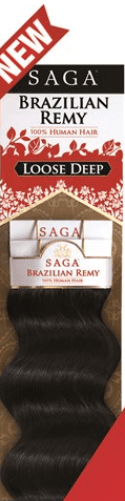 Saga 100% HUMAN HAIR WEAVE BRAZILIAN REMY