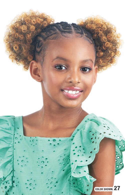 SHAKE N GO KIDS DRAWSTRING PONYTAIL DOUBLE PUFF