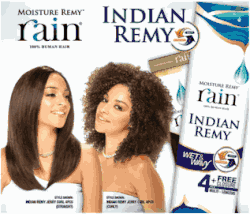 Shake N Go Moisture Remy Rain 100% Human Hair Indian Remy Wet & Wavy ...