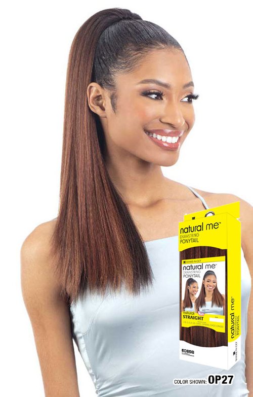 SHAKE N GO NATURAL ME DRAWSTRING PONYTAIL