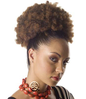 Super Line Drawstring DS Afro Puff