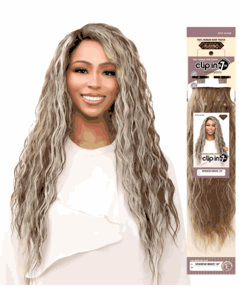 Eve Hair Platino 100% Human Hair Touch Clip in 7PCS Extensions (NEW!!!)