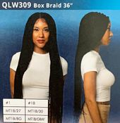 Urban Beauty Queen B Braid Lace Wigs