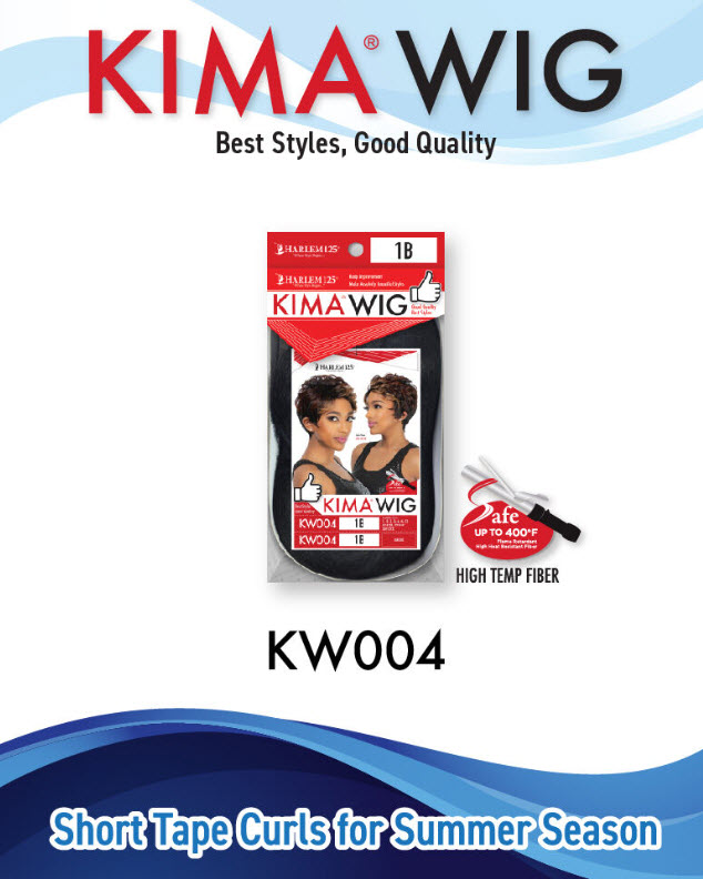 Harlem125 Kima Wig High Temp Fiber Wig