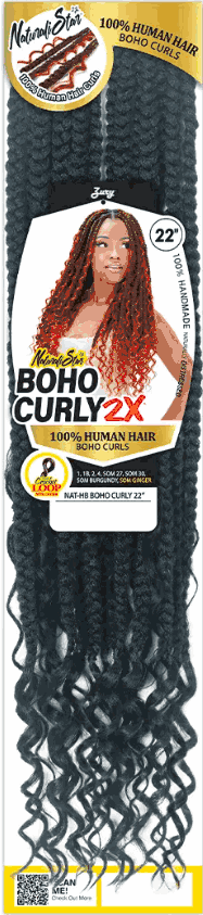 Zury NaturaliStar Crochet Loop Braids