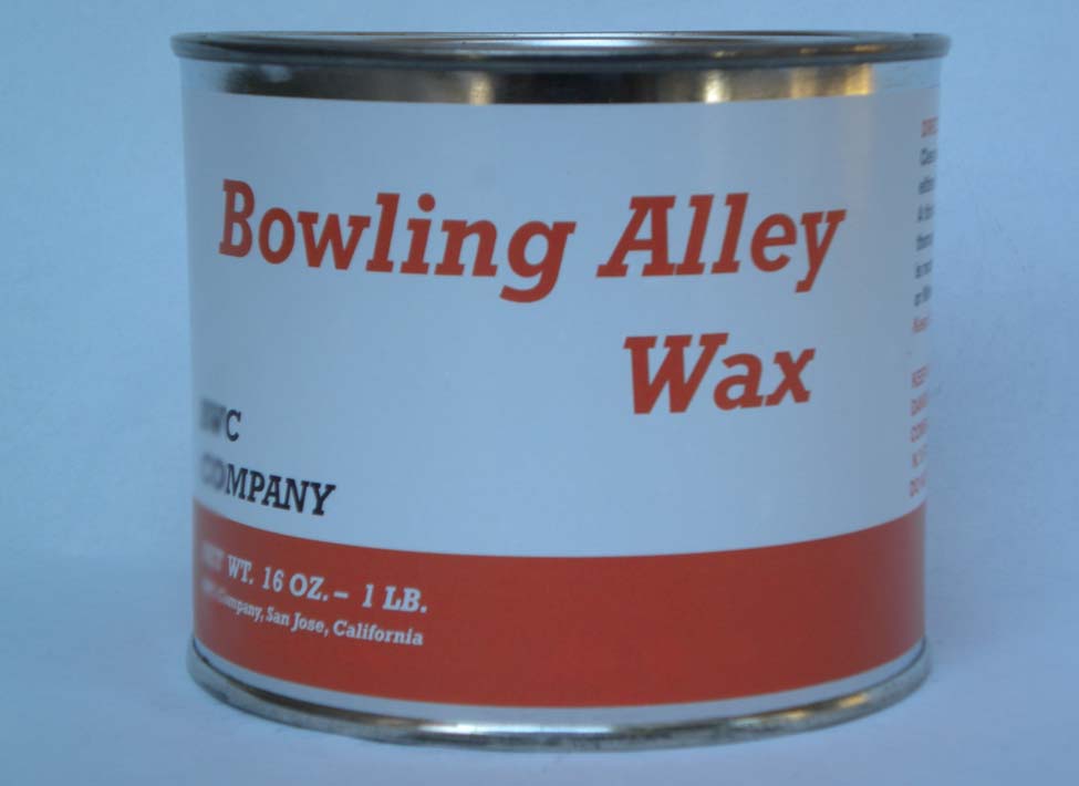 Bowling Alley Wax - Clear Paste Wax, 16 oz. Can
