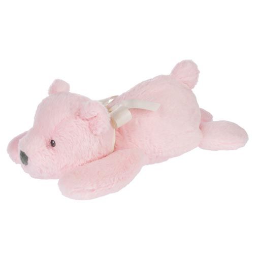 Baby Ganz Lazy Bear Pink 14" | Hearts Desire Gifts