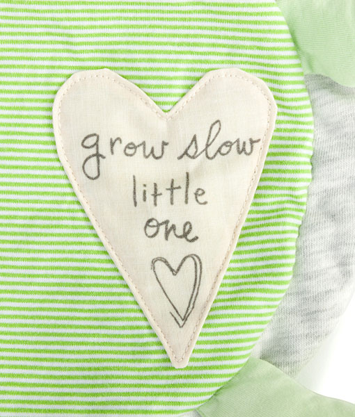DEMDACO Baby Grow Slow Turtle 13" | Hearts Desire Gifts