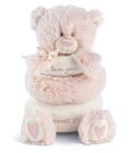 DEMDACO Baby Stackable Plush Teddy Bear - Pink | Hearts Desire Gifts