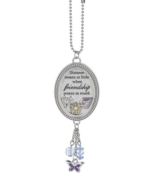 Ganz Charm-ing Car Charms - Distance means so little when friendship ...
