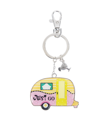 Ganz Key Rings - Happy Camper Just Go | Hearts Desire Gifts